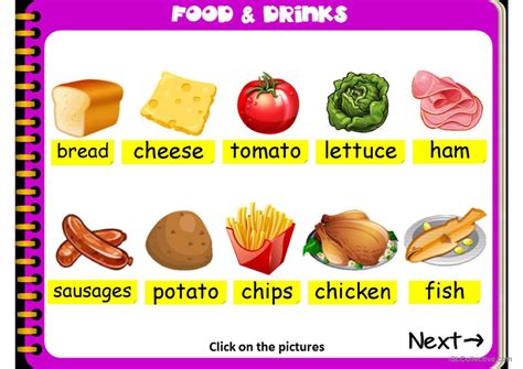 My First Pictionary Pictionary Pict English Esl Powerpoints