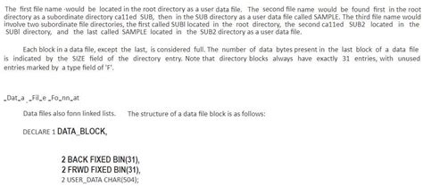 Solved File System Development Introduction In This