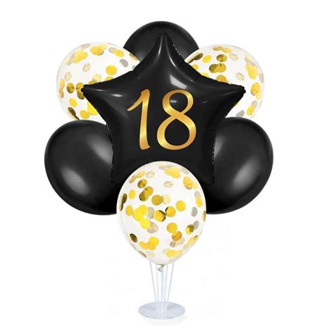 Zestaw balonów na stojaku urodziny gwiazda Sklep Moje Party