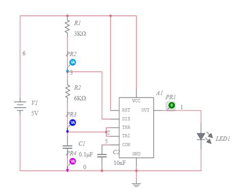 555 Timer Circuit 60 Duty Cycle 1 Multisim Live