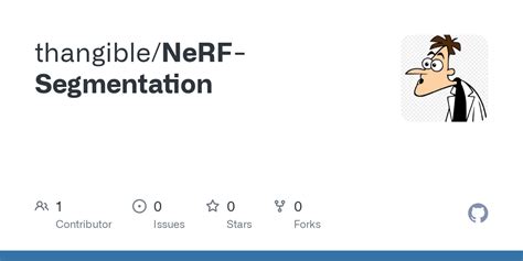 GitHub Thangible NeRF Segmentation