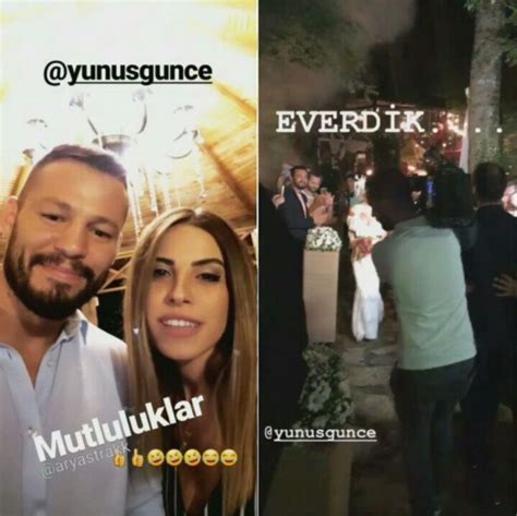 Eski Survivor yarışmacısı Yunus Günçe ile Işık Selin Kuyumcu evlendi