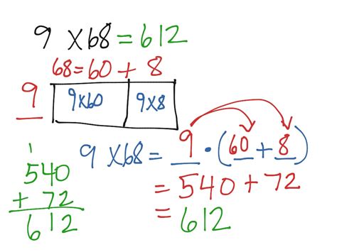 Showme Algebraic Notation Method Multiplication