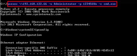 如何使用psexec工具运行命令并获取shell远程windows系统？ Csdn博客