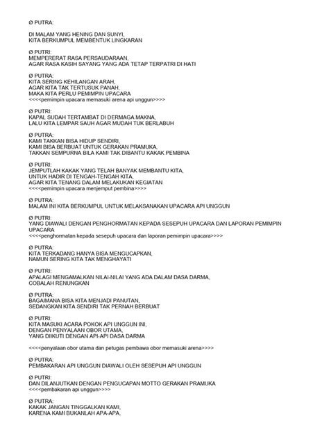 Protokol Api Unggun Pdf