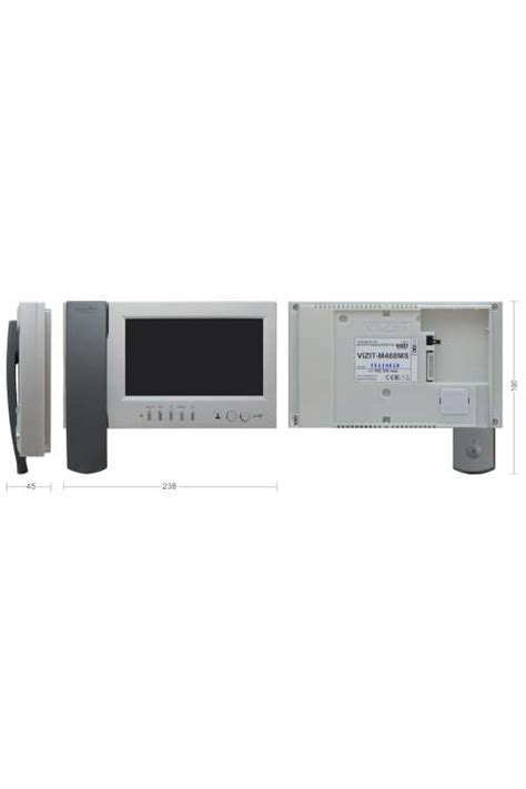 VIZIT-M468MS купить в Минске домофонное оборудование VIZIT - ООО «Джет ...