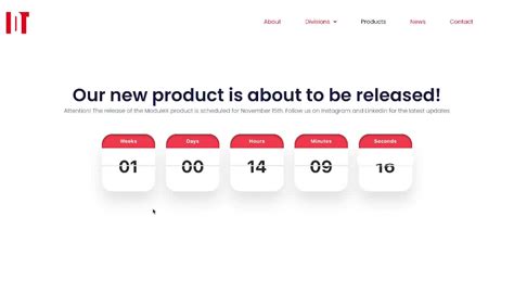 Idt Solution On Linkedin Website Modulex Newproduct Soon Marketing Industrialsolution