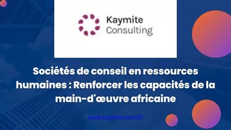 PPT Sociétés de conseil en ressources humaines PowerPoint