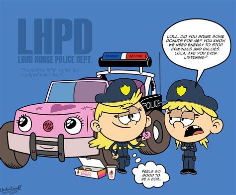 Tlh Lola And Lana As Cops By Underloudf On Deviantart