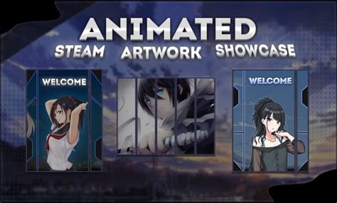 Create Animated Steam Artwork Showcase At Your Request By Meotid Fiverr