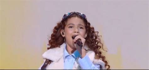 Así ha sido la brillante actuación de Sandra Valero en Eurovisión Junior con Loviu