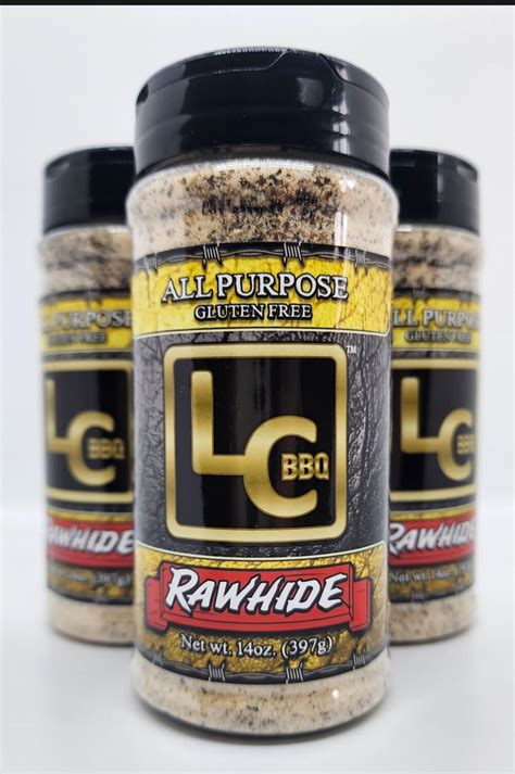 Lc Bbq Rawhide All Purpose Rub Barbecue Supply Company