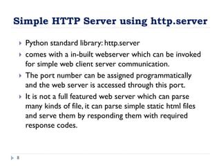 Web Server And How We Can Design App In C Ppt