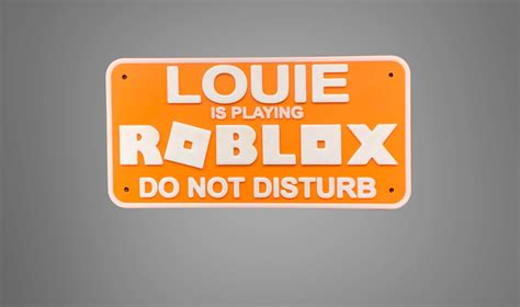 Personalised 3d Roblox Signs Etsy Uk