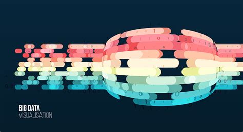 Struktur Koneksi Konsep Visual Array Data Kompleks Koneksi Big Data