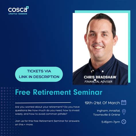 Cosca On Linkedin Are You Ready To Take The Next Step Towards Retirement 💰 Join Chris