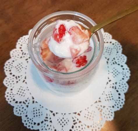 딸기 푸딩 만들기 아이들 건강 간식 만들어 주세요