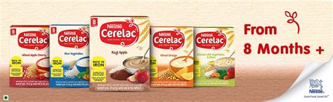 Buy Nestlé CERELAC Fortified Baby Cereal with Milk Ragi Apple From 8