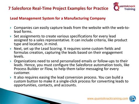 Ppt Salesforce Real Time Projects Examples For Practice Powerpoint Presentation Id 13781526