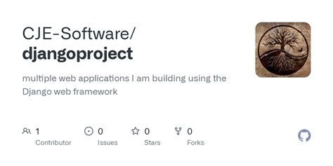 Github Cje Softwaredjangoproject Multiple Web Applications I Am