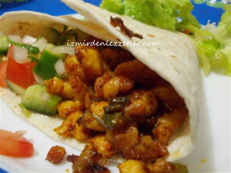 Tavuk Tantuni Dürüm İzmirdenlezzetler