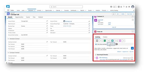 How To Log Activity In Salesforce