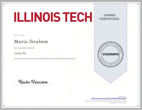 Mario Ibrahem On Linkedin Linux Coursera Amideast