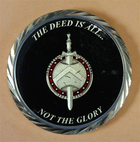 Commander Devgru Black Squadron Jsoc Task Force Challenge Coin Rolyat