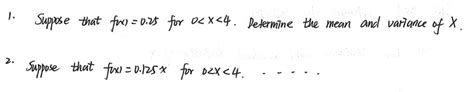 Solved For Question Number 2 Determine The Mean And Chegg Com