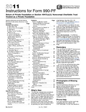 Fillable Online Irs 990pf 2012 Fillable Form Fax Email Print PdfFiller