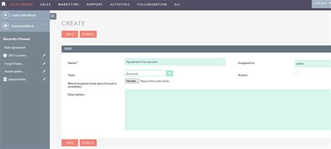 Suite2word Suitecrm Module