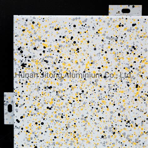 Building External Facade Wall Cladding Materials Aluminum Imitated