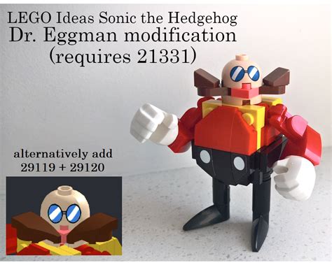 Lego Moc 21331 Dr Eggman Modification By Toastergrl Rebrickable