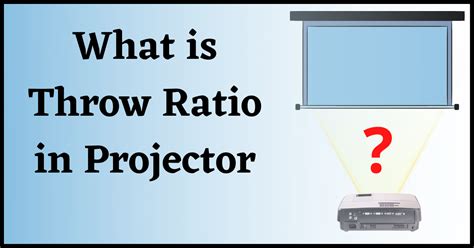 Calculating Throw Ratio At Lara Bunton Blog