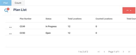 Cycle Count Enquiry