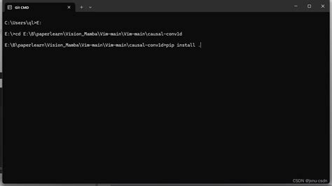 全网唯一有效成功解决mamba 环境安装：causal Conv1d和mamba Ssm报错解决办法pythonjxnu Csdn