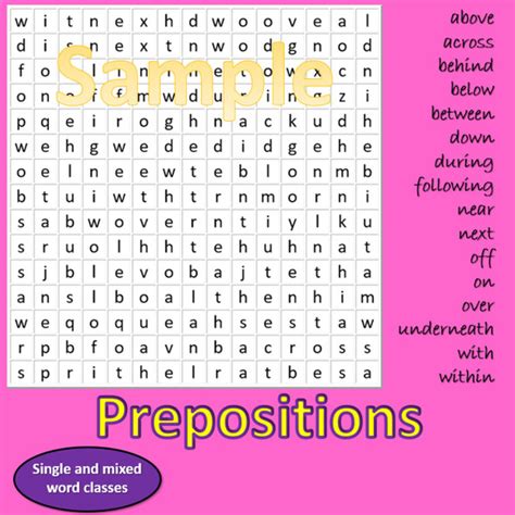 Word Classification Whole Class Challenge Game Amped Up Learning