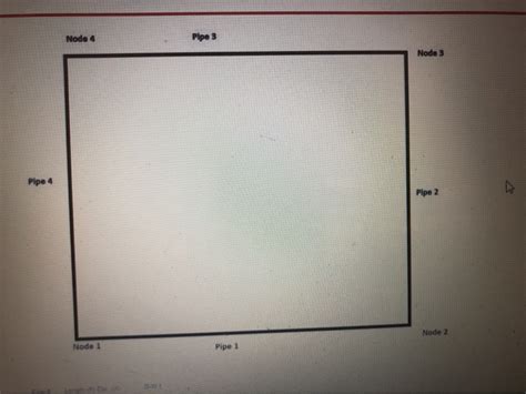 solved node 4 plpe 3 node 3 pipe 4 pipe 2 node 2 node 1 pipe