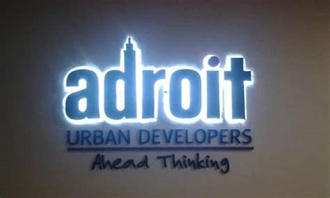 Led Alphabet Crystal Sign Letter Board For Advertising At ₹ 700sq Ft