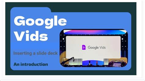 Inserting A Slidedeck And Adding Sound Into Vids Youtube