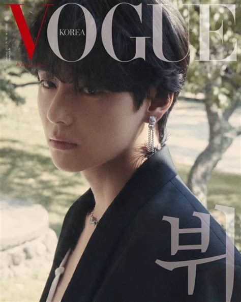 Vogue Nombra A V De Bts Como ¨Ícono De Una Era¨