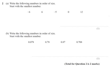 Gcse 9 1 Maths Negative Numbers Past Paper Questions Pi Academy