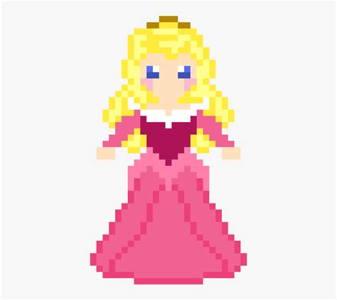 Pixel Art Disney Ariel Hd Png Download Kindpng