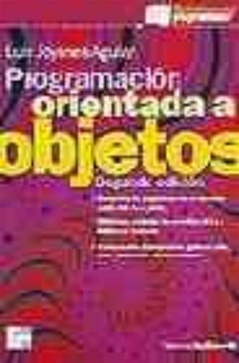 programacion orientada a objetos luis joyanes aguilar casa del libro