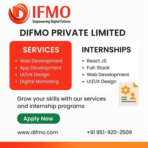 Difmoprivatelimited Codingofworld Techinternship