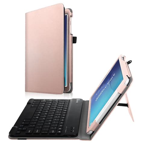 Fintie Case For Samsung Galaxy Tab E Tablet Smart Slim Shell Cover With Removable