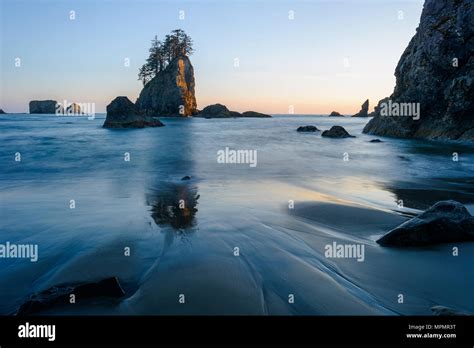Second Beach At Sunset A Sunset View Of Second Beach And Its Sea