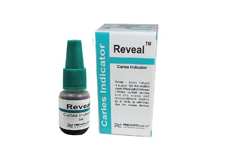 אינדיקטור עששת 5 מל Reveal Caries Indicator אביזרים נילווים