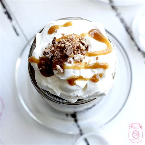 Salted Caramel Brownie Parfait In A Jar The Cottage Market