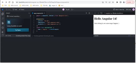 The Layout Is Unusually Uncomfortable · Issue 2480 · Stackblitzcore